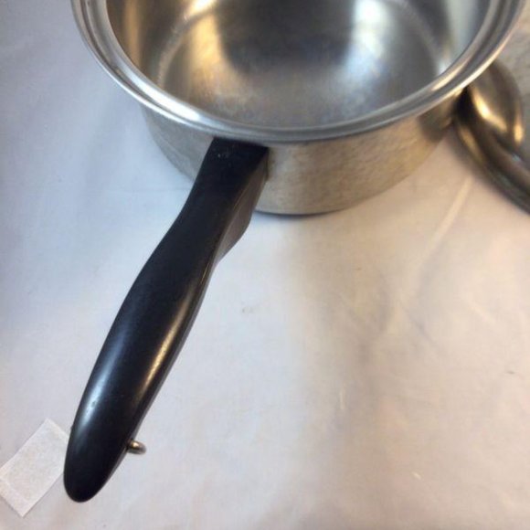 Colonial | Kitchen | Vintage Colonial 4 Qt 5 Ply Stainless Steel Pot ...